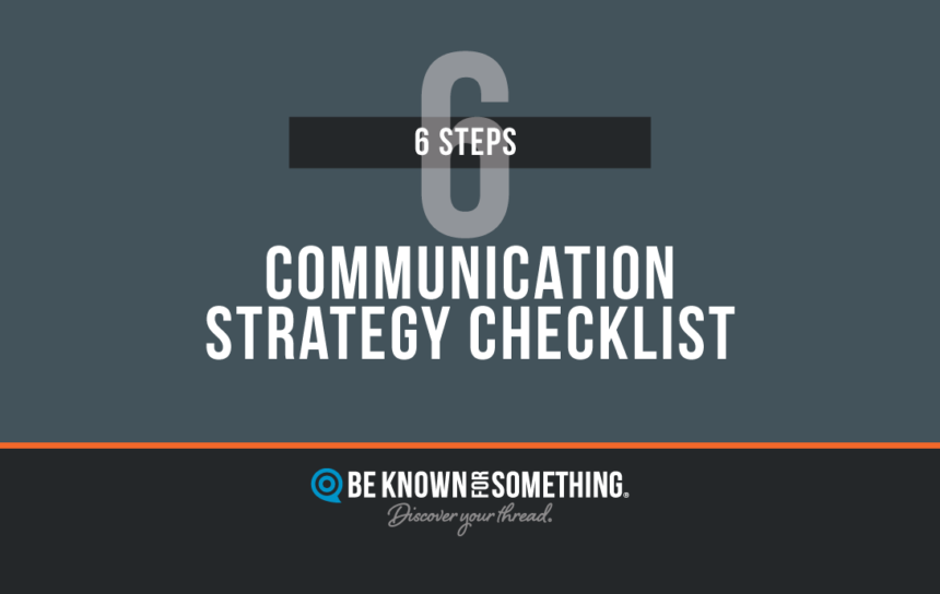 Your Church Communication Strategy Checklist - Church Branding | Be ...