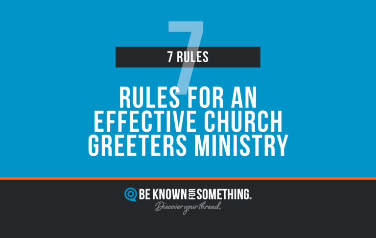 7 Essential Rules for an Effective Church Greeters Ministry - Church ...